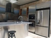 China Outdoor Stainless Steel Kitchen Cabinet with Integrated Sink & Appliances for sale