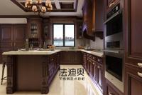China Chinese Style Stainless Steel Kitchen Cabinets with Quartz Countertop for sale