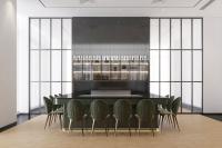 China Full-Wall Stainless Steel Wine Cabinet With Storage And Seating In Elegant Black for sale