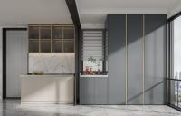 China Dual-Color Stainless Steel Balcony Storage Cabinet Customizable Designs for sale