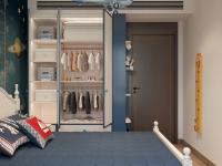 China Blue Steel Kids Wardrobe | Custom Stainless Steel Closet for sale