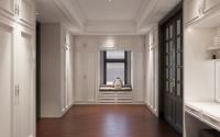 China French-Style White Stainless Steel Walk-In Closet with Vanity for sale