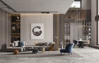 China Customized Wood Grain White Stainless Steel Wall Panel with LED for sale