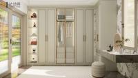 China Lux Pearl Walk-In Closet By Fadior Stainless Steel Customization for sale