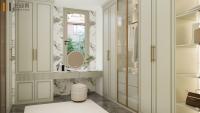 China Lux Pearl Walk-In Closet By Fadior Stainless Steel Customization for sale