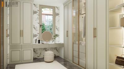 China Lux Pearl Walk-In Closet By Fadior Stainless Steel Customization for sale