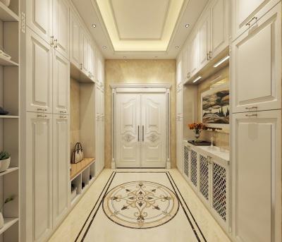 China White French Style Stainless Steel Shoe Cabinet with Ventilation for sale