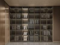 China White Apricot Finish Stainless Steel Walk-In Closet With Dual-Line Design for sale