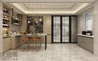 China Elegant Apricot Stainless Steel Wine Cabinet With Multiple Storage Solution for sale
