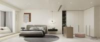 China White Stainless Steel Walk-In Closet with Wood Grain Island for sale