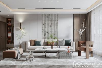 China Neutral Stainless Steel Living Room Cabinets with Display Shelving for sale