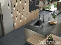 China Custom Configurable Stainless Steel Kitchen Cabinet with Island-Centered Planning and Long-Term Value for sale