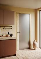 China Travertine Inlay Interior Door in 304 Stainless Steel for sale