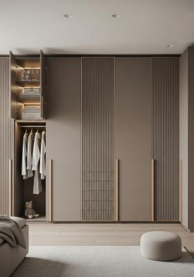 China Petite Chambre Taupe Children's Wardrobe in 304 Stainless Steel for sale