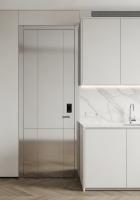 China Mirror-Finish Entry Portal with Pearl Nano-Coating in 304 Stainless Steel for sale
