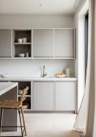 China Whitewashed Ash Balcony Storage System in 304 Stainless Steel for sale