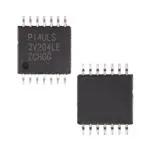 China PI4ULS3V204LEX 4-Channel Bidirectional Voltage Level Translator 1.1-3.6V with 24 Mb/s Data Rate for sale