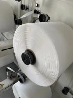 China Adjustable Speed Diaper Hook Slitting and Rewinding Machine with 22 kW Motor and 600 mm Rollers for sale