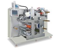 China Semi-Automatic Hook and Loop Laminating Machine 450mm Width 60m/min Speed Touch Screen Control for sale
