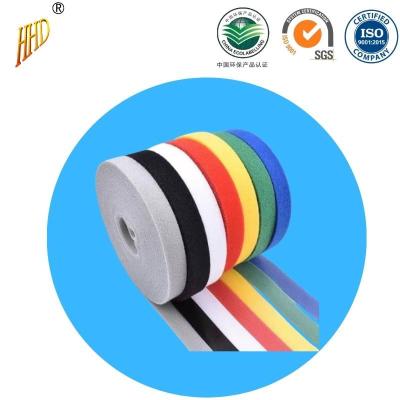 China Colorful Back-to-Back Hook and Loop Tape 25mm x 10m for Industrial Wholesale for sale