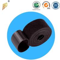 China Hook And Loop Tape Black Back-to-Back Hook and Loop Tape for Wholesale & Supplier for sale