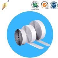 China Black White Self-Adhesive Hook and Loop Tape Roll 1 inch x 10 ft Strong Industrial Nylon Fastener for sale