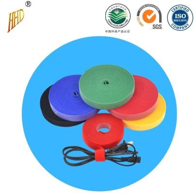 China Double-Sided Nylon Hook and Loop Tape - High Strength Back-to-Back Design, Custom Widths 10-100mm, Reusable Fastening Solution for sale