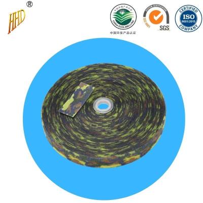China Outdoor Camouflage Hook and Loop Tape with UV Resistance and High-Temperature Tolerance - Custom Widths 1-4 Inches for sale