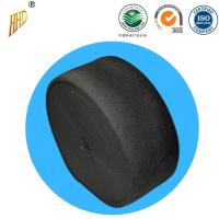 China Elastic Hook and Loop Tape Roll 380mm Wide Soft Loop Stretchable Nylon Polyester OEM Wholesale for sale
