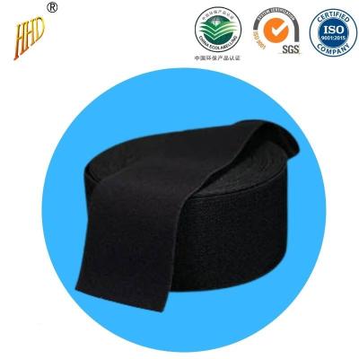 China Medical Compression Garment Elastic Hook and Loop Strap 2 Inch Width High Strength Durable Roll for sale