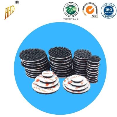 China 3M Self-Adhesive Round Mushroom Head Hook and Loop Tape Nylon Fastener 25mm Width Reusable for sale