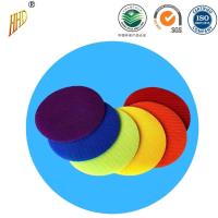 China 10cm Colorful Round Nylon Hook and Loop Tape Sew-On Reusable Fastener for sale