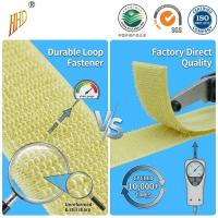 China Industrial Flame Retardant Hook and Loop Tape 10mm-100mm Width Fire Safety Nylon Fastener for sale