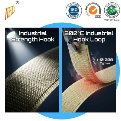 China Reusable Hook and Loop Cable Tie with Buckle - 10mm to 25mm Width, 150-600mm Length Options for Industrial Cable Management for sale