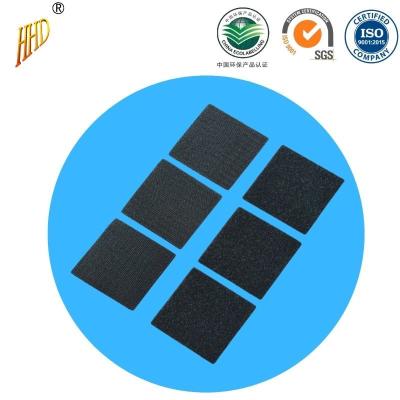 China Custom Heavy Duty Hook and Loop Fastener 50mm Square Industrial Grade Velcro Tape Reusable Mounting Pad OEM Supply for sale