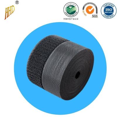 China Flame Retardant Injection Molded Hook and Loop Tape Roll 50mm x 25m Industrial Grade for sale