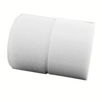 China White Nylon Molded Hook Tape Factory Direct | Durable Injection Hook Fastener Roll for Wholesale and Custom Orders for sale
