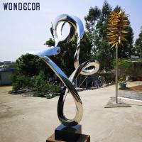China Forging Abstract Stainless Steel Sculpture Polishing Surface Treatment for sale
