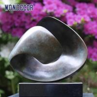 China Depth Based Abstract Bronze Sculpture Outdoor Garden Metal Decoration for sale