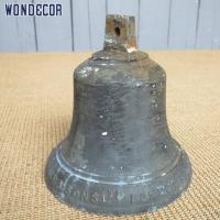 China Outdoor Cast Bronze Bells Metal Decorative Brass Bells 160cm for sale