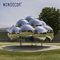 China Customized Forged Metal Sculpture Public Art Abstract Cloud Large for sale