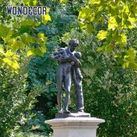 China Large Outdoor Bronze Statues Silenus And Dionysus for sale