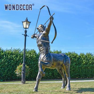 China Customized Large Bronze Statues Square Mythological Figure Centaur Cast for sale
