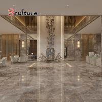 China Smooth Texture Artistic Stainless Steel Sculpture Perfect for Modern Spaces for sale