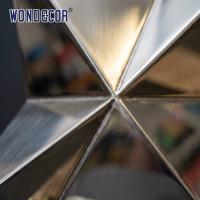 China Large Mirror Stainless Steel Geometric Faceted Camel Sculpture for City Plaza & Scenic Spot Landscape for sale