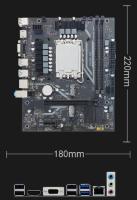 China H610 Core I9 I7 I5 I3 CPU Computer Gaming Motherboard 12th 13gen Lga1700 DDR4 64GB for sale