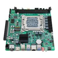 China MiNi ITX Motherboard INTEL LGA2011 DDR3 Intel Xeon E5 LGA2011-0 WIFI Single LAN Dual SATA M.2 LVDS for sale