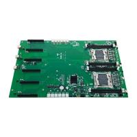 China Bitcoin Server Motherboard X99-6PLUS-V5.1 Dual Processor Lga2011 V3 V4 Motherboard for sale