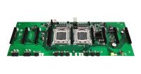 China Industrial Bitcoin Motherboard 8 GPU Mainboard Southbridge C602 Chipset Series for sale