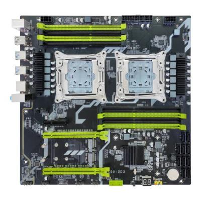 China X99-2D3-V1.0 INTEL LGA2011 V3 V4 Mainboard Server DDR3 Dual Socket Eatx Motherboard for sale